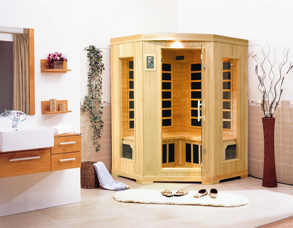 At Home 4 Person Corner Infrared Saunas | Best Sauna Store MN